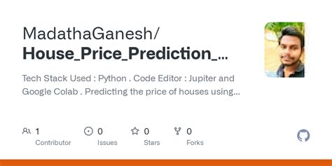 github madathaganesh house price prediction using machine learning