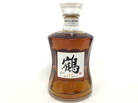 Yahoo オークション ウイスキー ニッカ 鶴 17年 700ml 重量番号 2 5