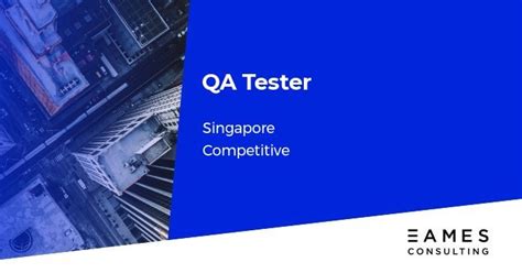 Adrian Chua On Linkedin Qa Tester Eames Consulting 18 Comments