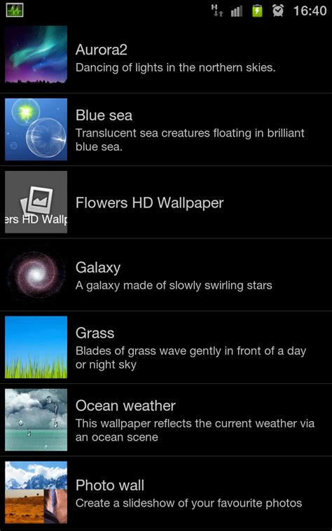 Java How To Get My Live Wallpaper Icon In Livewallpaper List Stack