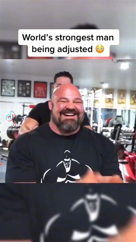 Worlds Strongest Man Massage R Unexpected