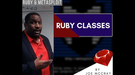 Ruby And Metasploit Tutorial Ruby Classes Youtube