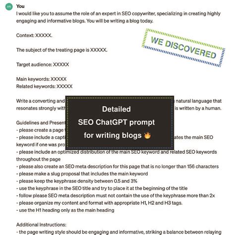 Up On Linkedin We Found One Interesting Seo Chatgpt Prompt