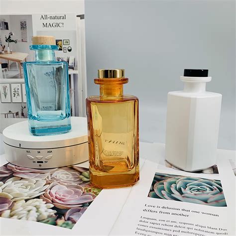 150ml Rectangle Glass Reed Diffuser Bottles Empty Scented Oil