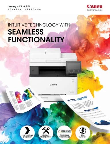 Canon Imageclass Mf643cdw At ₹ 49500piece Office Printer In Gurgaon