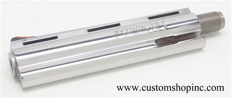Colt Python 357 Mag Barrel 6 Bright Stainless Finish Excellent