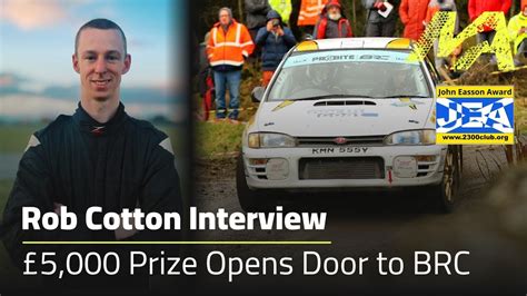 2024 John Easson Award Winner Rob Cotton Shares His Plans For 2025