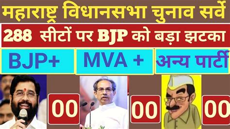 Maharashtra Assembly Election Opinion Poll 2024 Ll Maharashtra Election