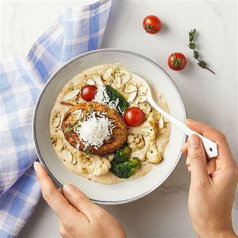 코코넛견과크림 함박스테이크 건강을 쉽게 그리팅