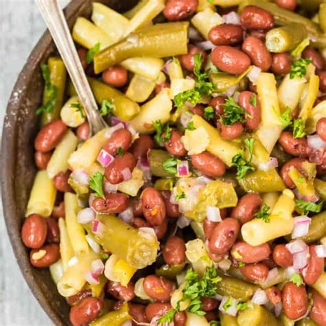 Three Bean Salad Recipe The Cookie Rookie®