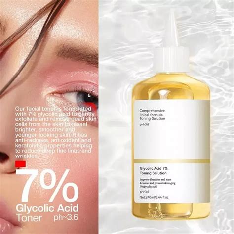 Belleelite Ordinary Glycolic Acid Toning Solution 8 Fl Oz Glycolic