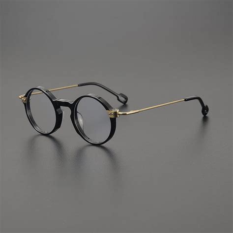 Kairo Retro Round Acetate Glasses Frame Fashionholla