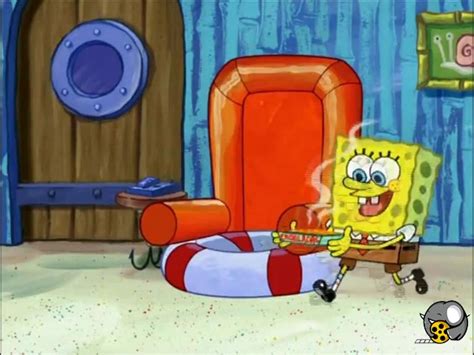 انیمیشن باب اسفنجی کرم گوش Spongebob Earworm فیلو