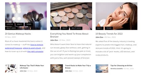 Shopify Blog Templates 18 Best Templates In One Place