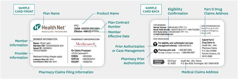 Sample Member Id Card Health Net Medicare Advantage For Oregon And