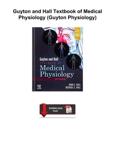 Download⚡️pdf ️ Guyton And Hall Textbook Of Medical Physiology