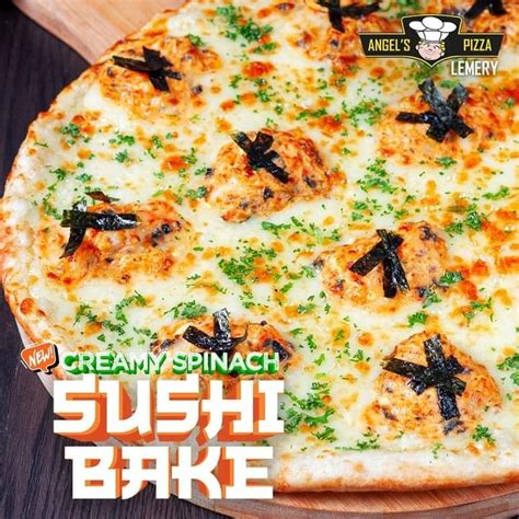 Mga Ka Angels The Creamy Spinach Angels Pizza Naga