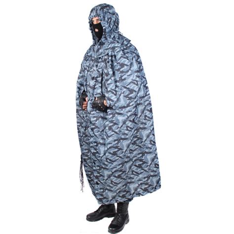 Tactical Groundsheet Shadow Gray Airsoft Camouflage Survival Gear