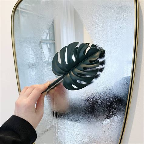 베이디마켓 몬스테라 미니 핸디 스퀴지 주방용 유리닦이 물기제거 위시버킷