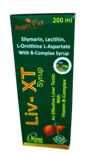 Silymarin Lecithin L Ornithine L Aspartate With B Complex Syrup 200 Ml