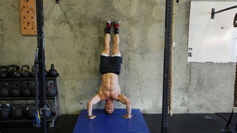 Strict Handstand Push Up Youtube