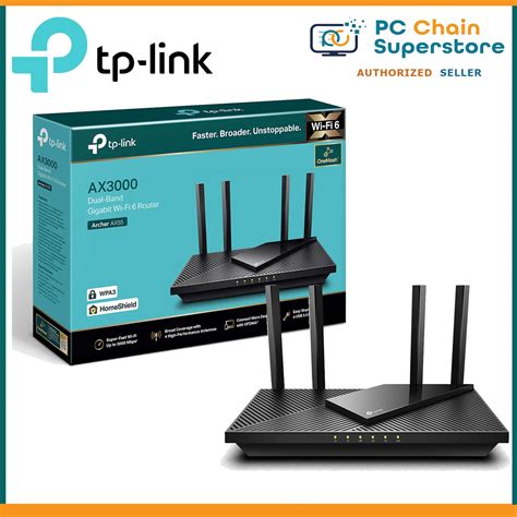 Tp Link Archer Ax55 Ax3000 Dual Band Gigabit Wi Fi 6 Router Tplink
