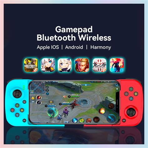 Jual D Game Gagangnya Mobile Gamepad Wireless Bluetooth Controller Pubg Genshin Zelda Android