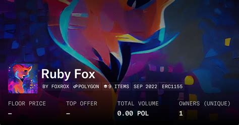 Ruby Fox Collection Opensea