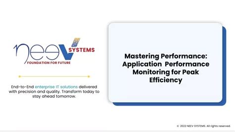 Ppt Mastering Performance Application Performance Monitoring For Peak Efficiency Powerpoint