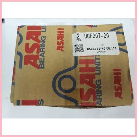 ๑ UCF207-20 UCF 207 FOR 1 1/4" OR 35MM SHAFT SIZE PILLOW BLOCK FLANGE ...