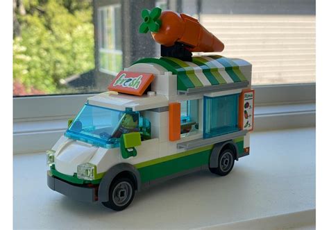 Lego Moc Farmers Market Van Mod 60345 By Orchardbuilds Rebrickable