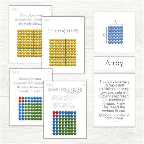 Binomial Task Cards Etsy