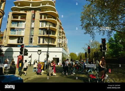 Park Modern Hyde Park London United Kingdom Stock Photo Alamy