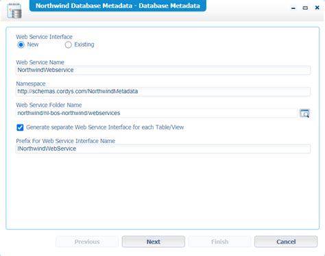 How To Use The Northwind Database Example Data Opentext™ Process
