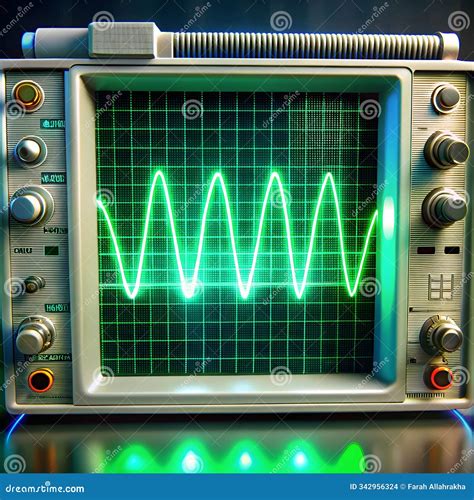 Oscilloscope Electrical Engineer Icon Doodle Illustration