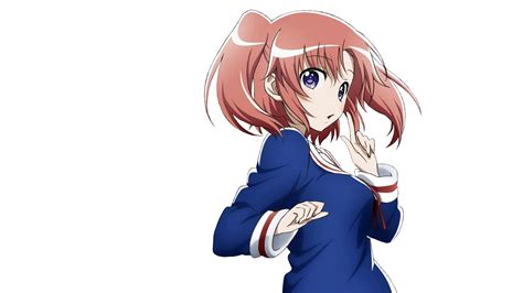 Anime Girl Brown Hair Transparent Background
