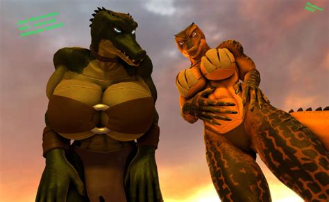Rule 34 3d Artwork Anthro Big Breasts Bra Breasts Cleavage Clothed