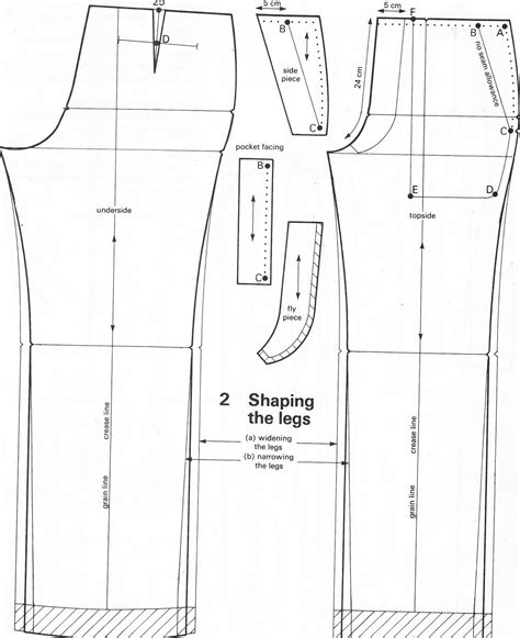 Printable Pants Pattern Free