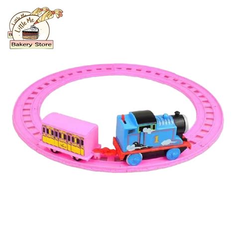 Thomas Train Model With Track Running With Music Shopee Malaysia