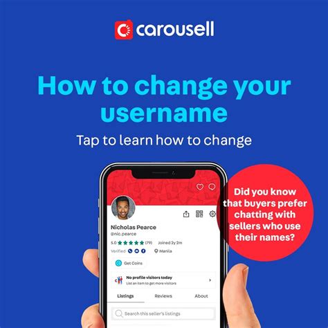Change Your Username Community On Carousell