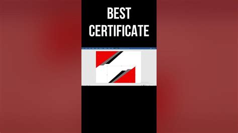 Certificte Design Best Youtube