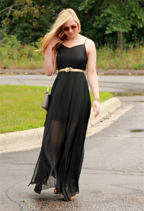 Black Maxi Dress Rachels Lookbook