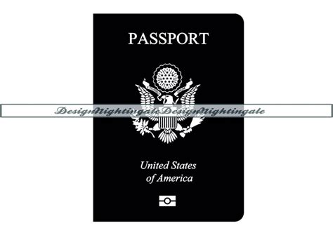 American Passport Svg Us Passport Svg Travel Svg Passport Clipart