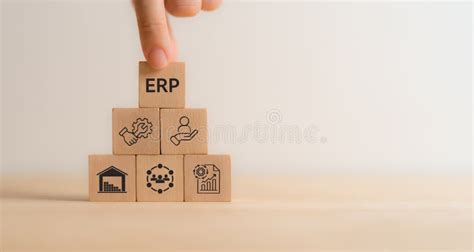 ERP System Concept Enterprise Resource Planning ERP Represented