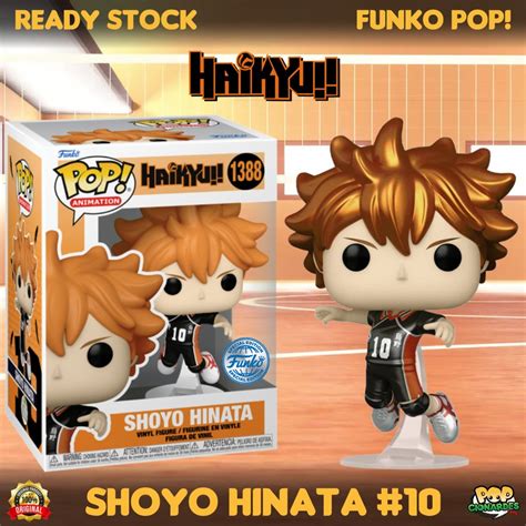 Jual Funko Pop Anime Haikyu Shoyo Hinata Metallic Exclusive 1388