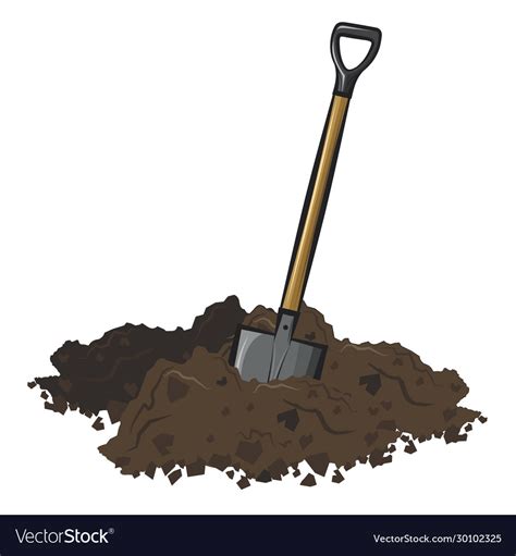 Shovel In Dirt