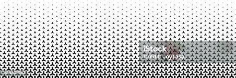 삼각형 디자인의 수평 블랙 하프 톤은 패턴과 배경의 세 가지 방법입니다 0명에 대한 스톡 벡터 아트 및 기타 이미지 0명 3가지 개체 가리기 Istock