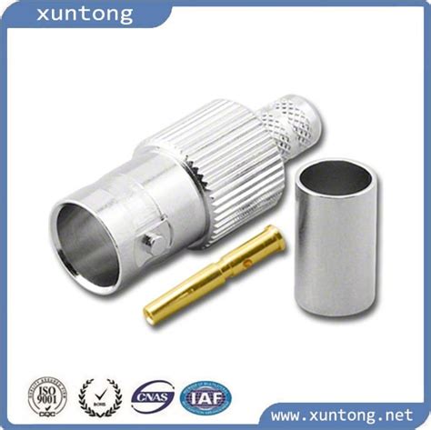 BNC Female Crimp Type Connectors BNC Connector And BNC Connector Price