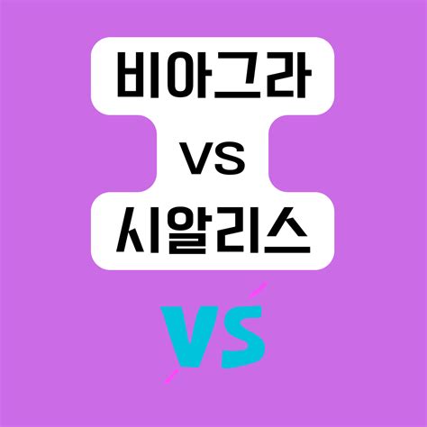 비아그라 Vs 시알리스 어떤 차이가 있을까 효과·지속시간·부작용 비교