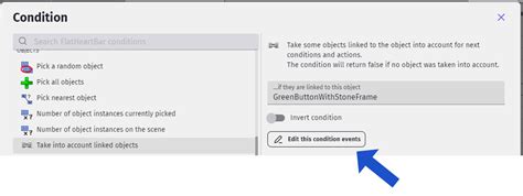 Take Into Account Linked Object Has An Edit Button Bugs Reports Gdevelop Forum